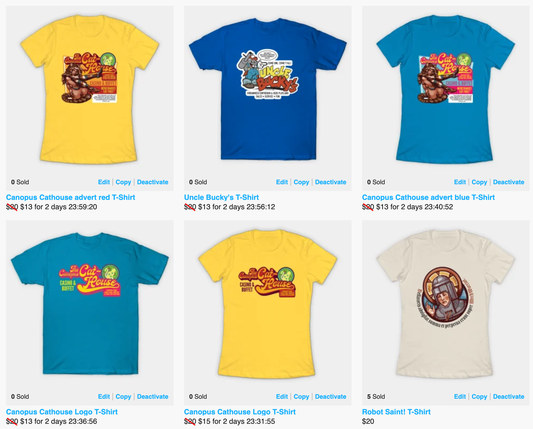 New designs added to Tee-Public shop! – Astray3