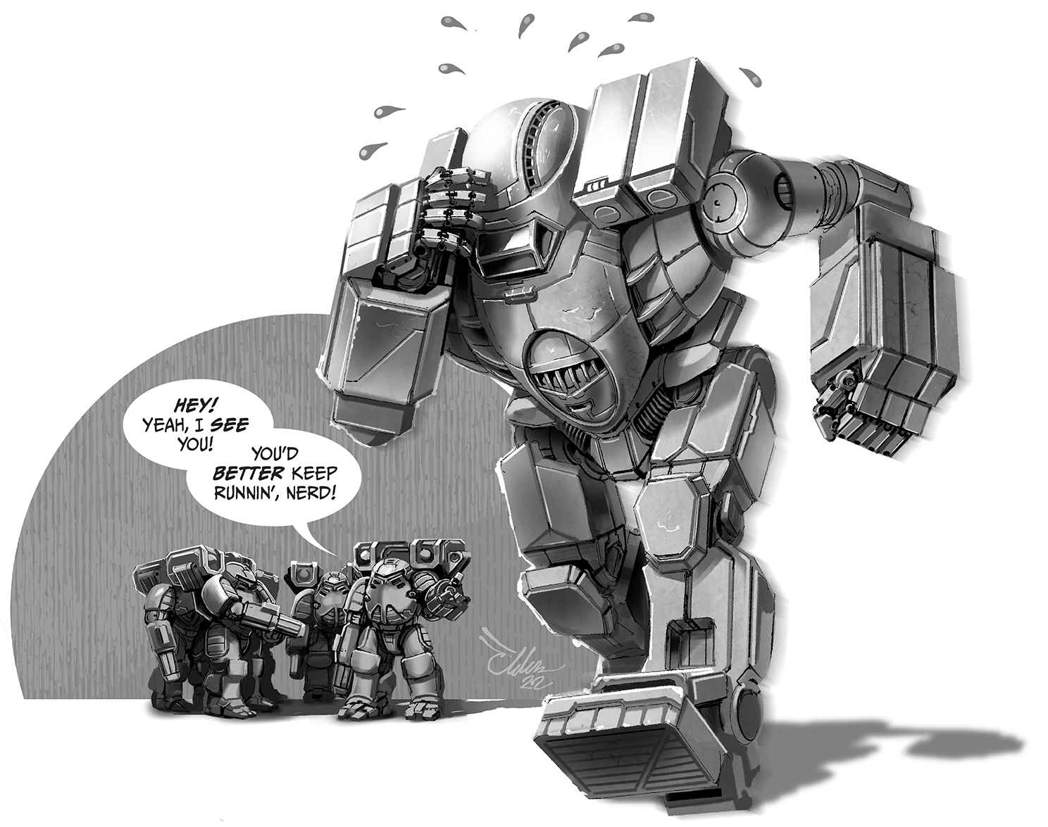 The Fireball is running scared! – Astray3