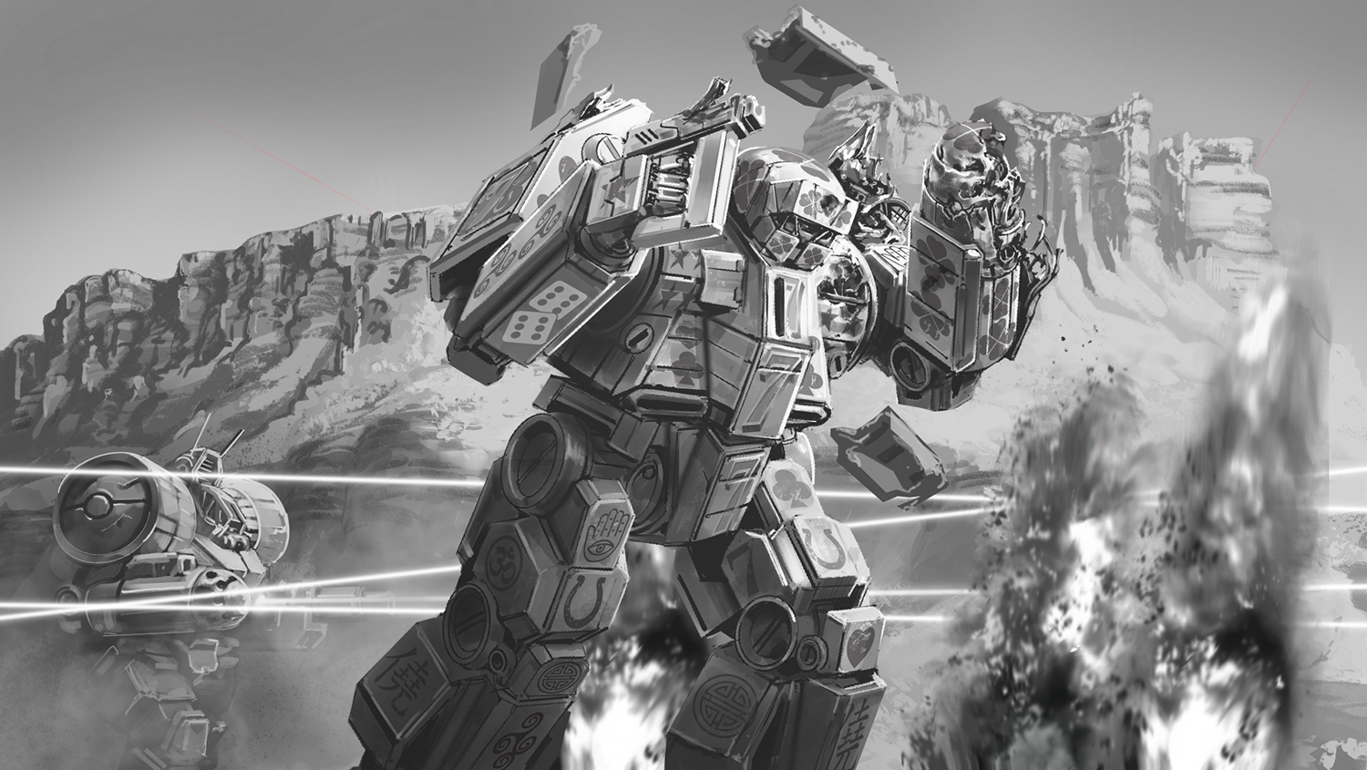 TTBT ART: Number 7 goes through the wringer. – Astray3