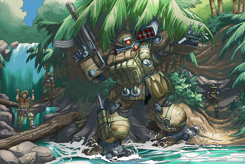Heavy Gear RPG getting into the weeds. – Astray3